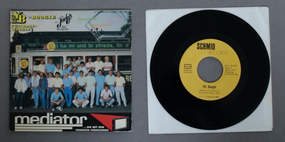 Single, YB Boogie, Text von Polo Hofer, 1986 (Gebraucht) in für CHF 25 ...