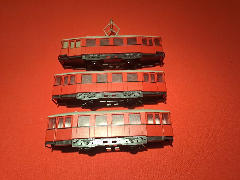 Wiener Linien :Stadtbahnmodell Type N mit 2 Beiwagen,HO,DC | Kaufen auf ...