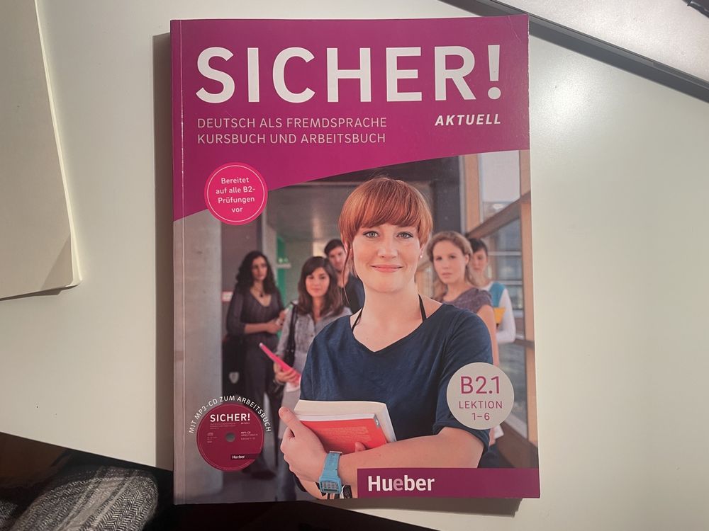 Sicher! B2/1. Lektion 1-6. Kurs- und Arbeitsbuch mit CD | Kaufen auf ...
