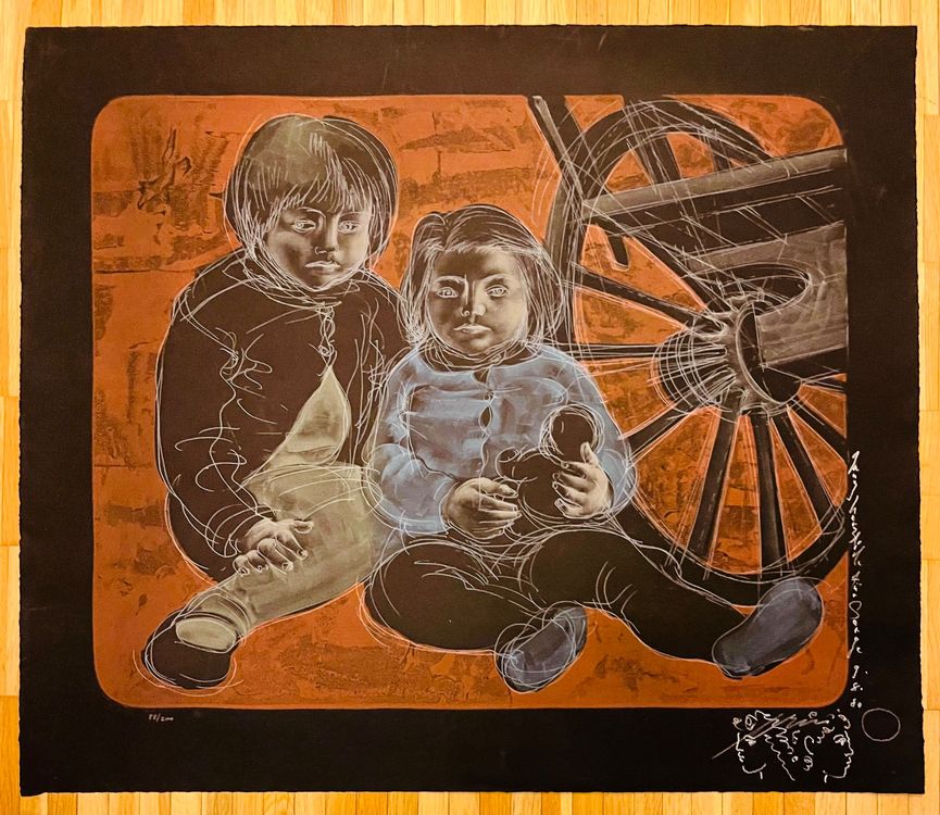 Hans Erni Original Lithografie (Gebraucht) in Herrliberg für CHF 76 – mit Lieferung auf Ricardo ...