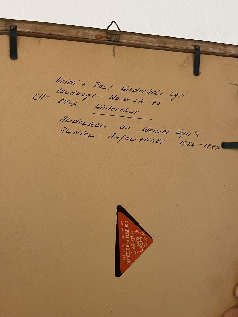 Very Vintage Portrait Painting – Signed & Dated 1930 – Frame (Gebraucht ...