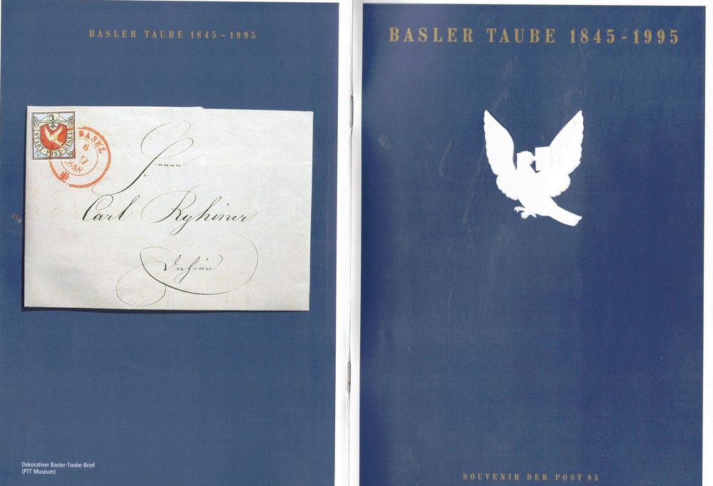 Basler Taube Block Briefmarken 1 Büchlein 21,0 x 14,8cm (Neu (gemäss Beschreibung)) in Widnau ...