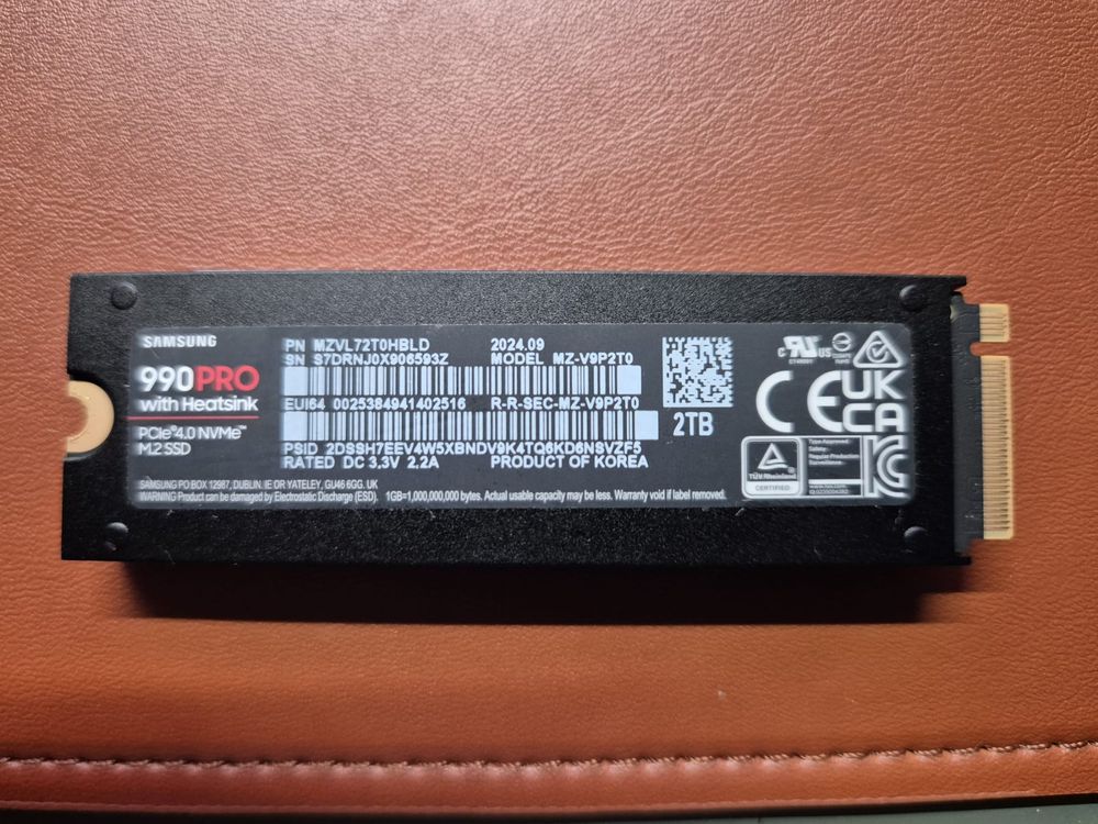 Samsung 990 Pro HS 2000 GB, M.2 2280 Occasion! 💥 AB 45.- ! (Gebraucht ...