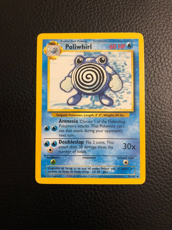 Base Set Poliwhirl 38/102 Ab 1 | Kaufen auf Ricardo