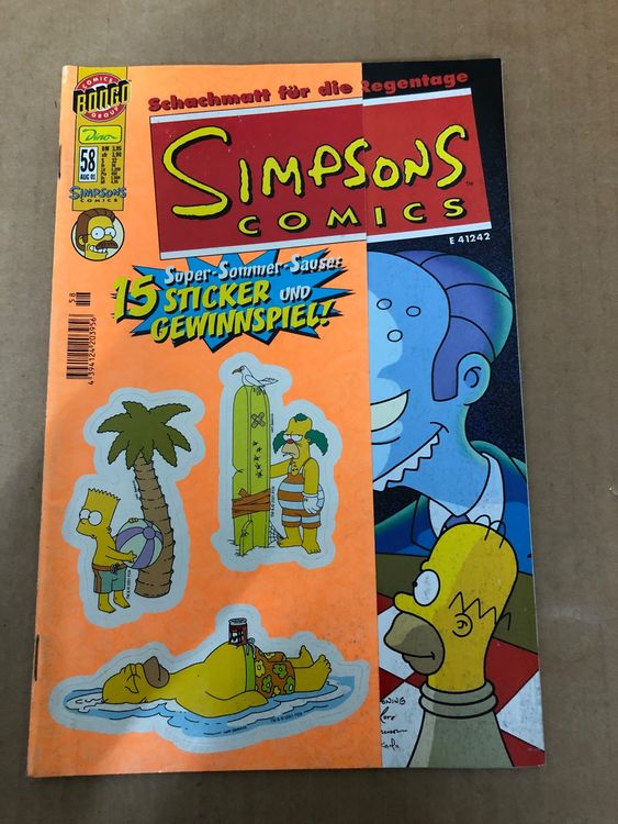 Simpsons - Nr. 058 August 2001 - Bongo Comics | Kaufen auf Ricardo
