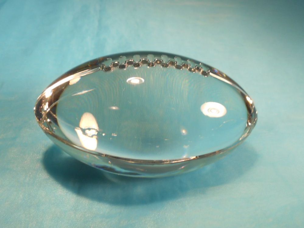 Baseball, Kristallglas, Paperweight (Neu (gemäss Beschreibung)) in ...