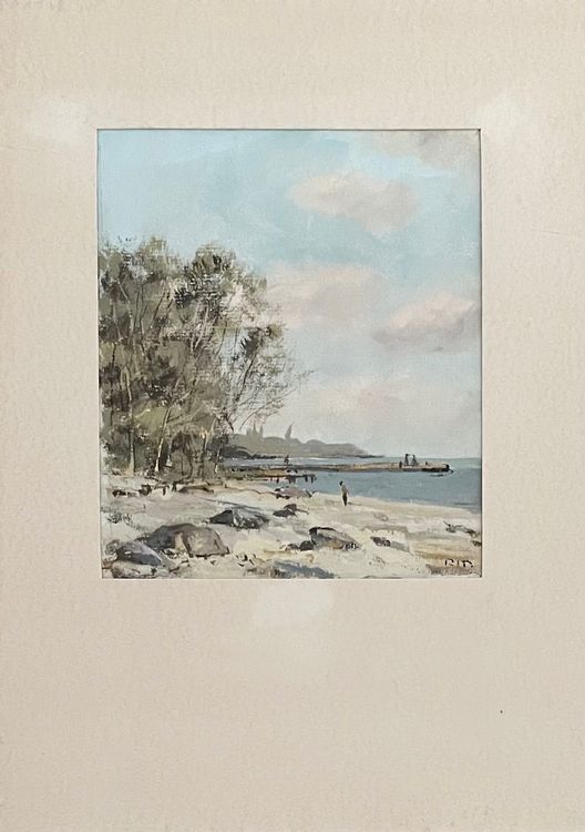 Rudolf Müller (1892-1972)Gouasch Landschafts Gemälde | Kaufen auf Ricardo