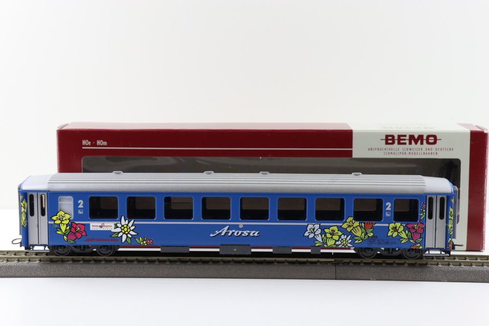 Bemo 3253 145 RhB B 2315 Leichtmetallwagen Arosa Express H0m (Gebraucht) in Ried (Muotathal) für ...