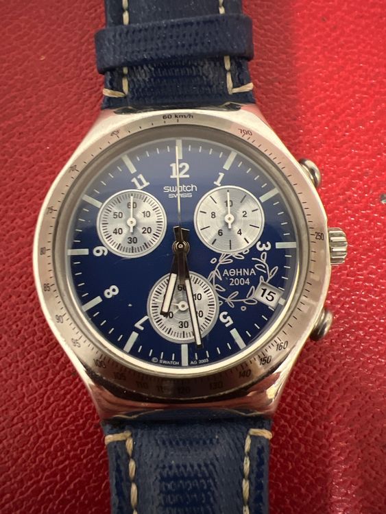Swatch Irony Chronograph (Gebraucht) in Pfeffingen für CHF 25 – mit Lieferung auf Ricardo kaufen