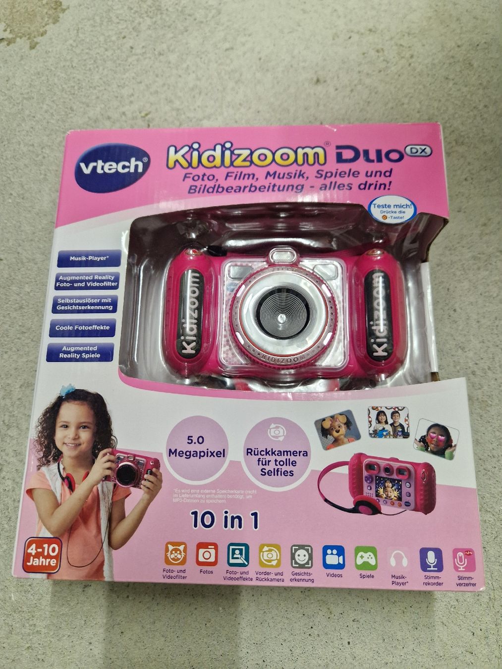 Vtech Kidizoom Duo DX Pink- Digitalkamera für Kinder (Gebraucht) in ...