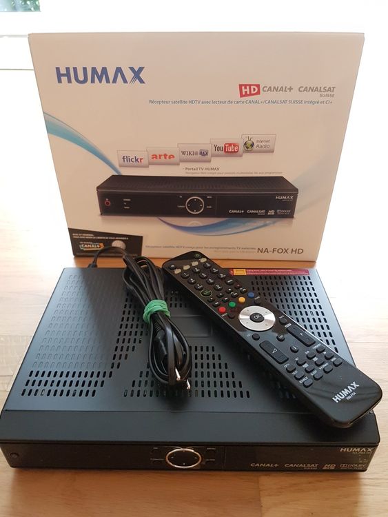 Récepteur satellite HUMAX NA-FOX HD (Neu und originalverpackt) in ...