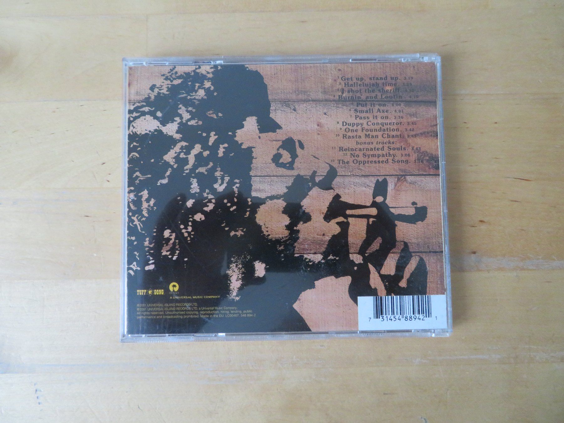 BOB MARLEY and the WAILERS "Burnin" (Gebraucht) in zürich für CHF 5 ...