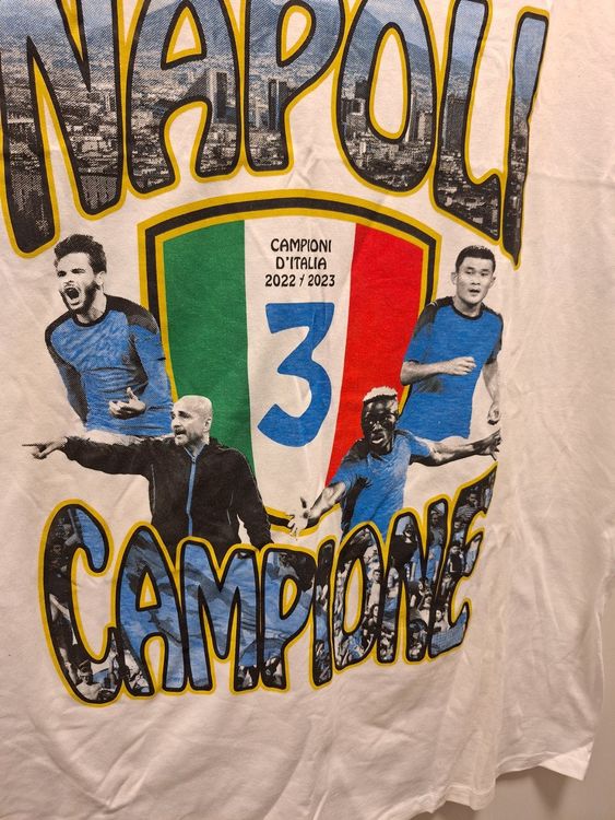 TRIBUTE SSC NAPOLI 3 SCUDETTI -BESUCHEN SIE LA ROPA DE JUAN (Gebraucht ...