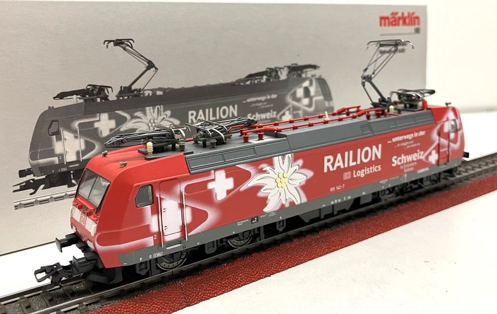 märklin 36892 digital~ BR 185 142-7 RAILION Schweiz - Metall (Neu ...