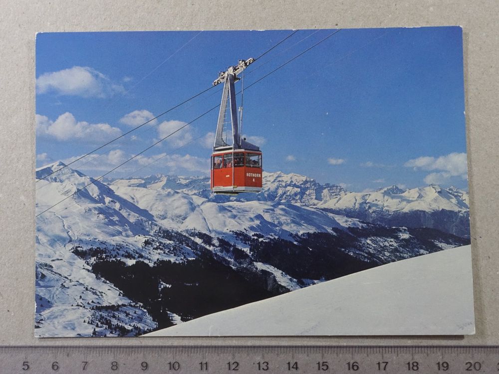 Lenzerheide Valbella, Luftseilbahn Parpaner Rothorn, 1970 | Kaufen auf Ricardo