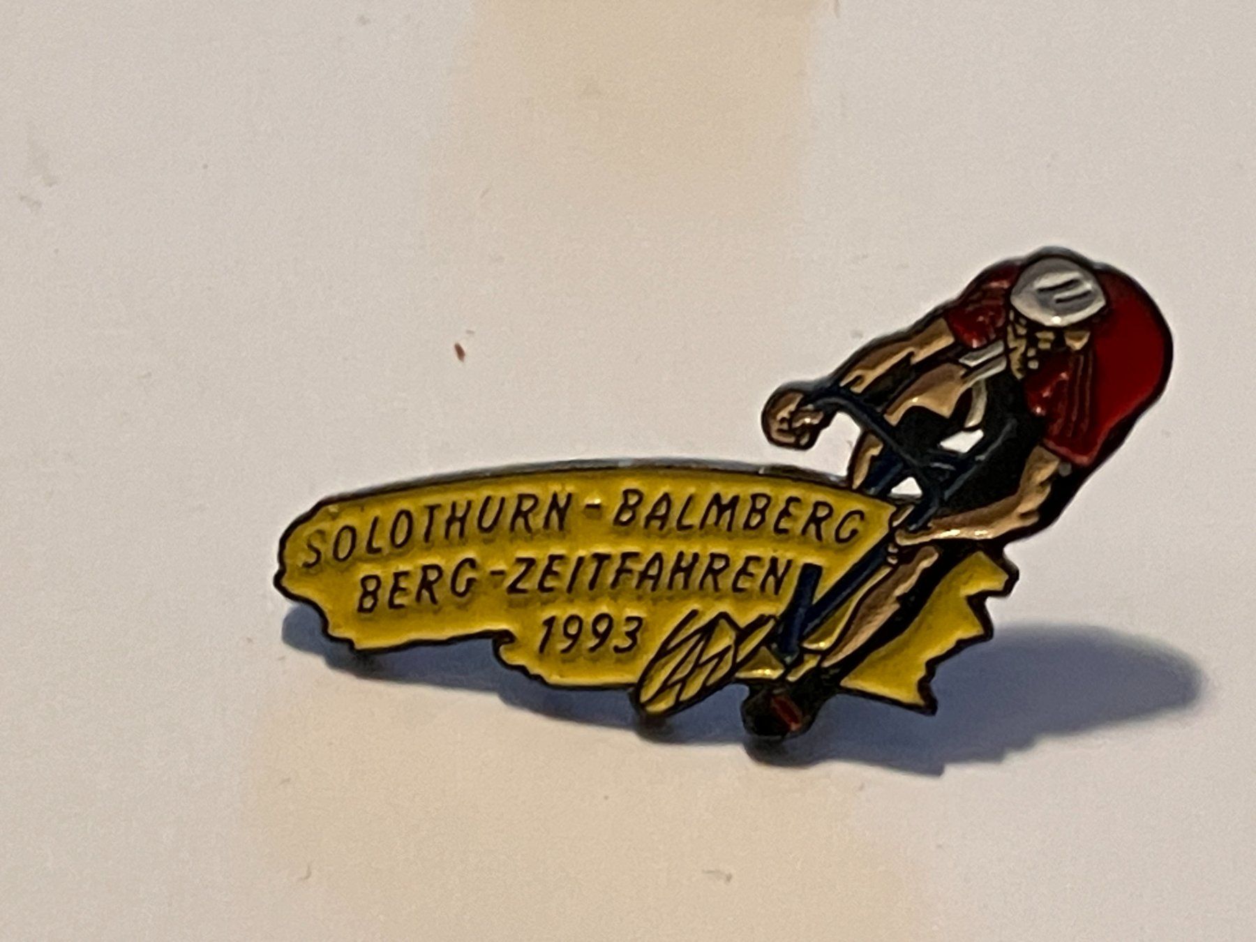 1 Pin Solothurn Balmberg Berg Zeitfahren 1993 (Gebraucht) in Basel für ...