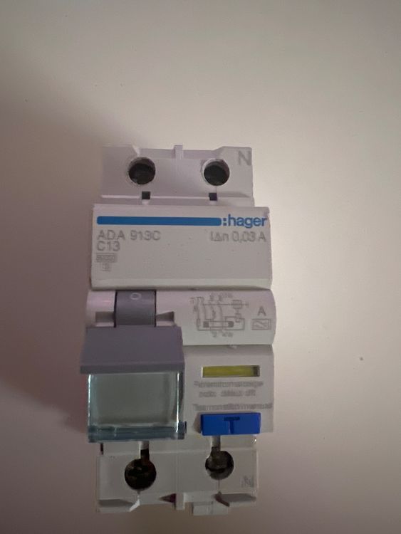 Hager FI-Schalter ADA 913C C13 30mA gebraucht | Kaufen auf Ricardo