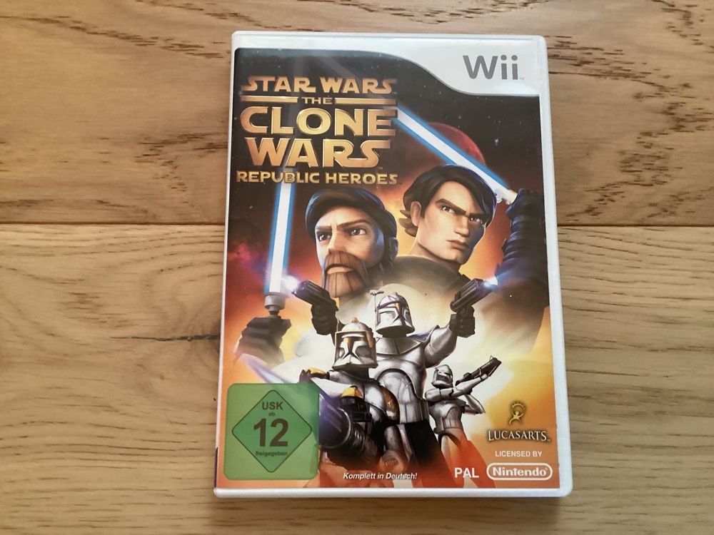 Nintendo Game WII Lego Star Wars the Clone Wars (Gebraucht) in ...