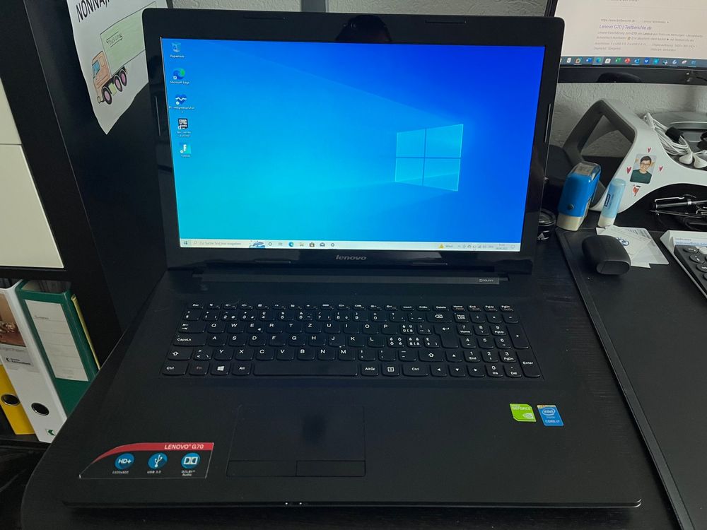Lenovo G70, 16 GB Ram , 500 GB SSD Disk, Win 10 Home, I7 | Kaufen auf Ricardo