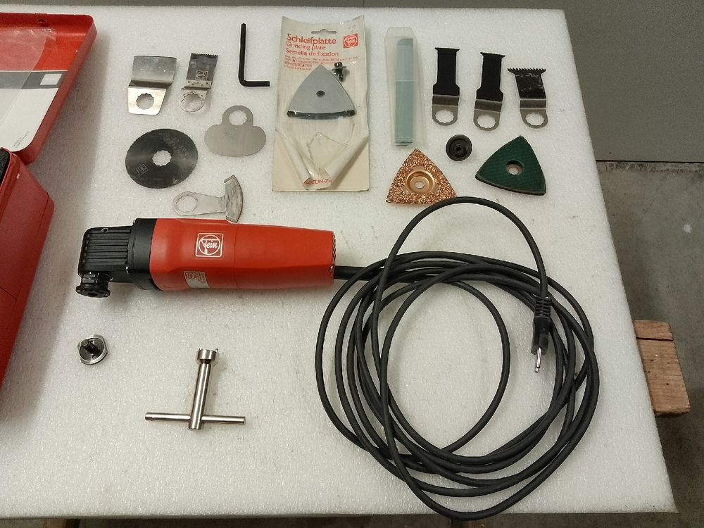 Fein SuperCut FSN 400 E – Multitool mit Zubehör im Koffer (Gebraucht ...