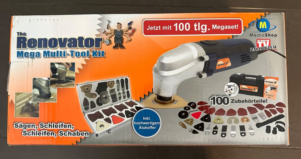 Renovater Mega Multi Tool Kit ( 100 tlg. Megaset ) (Neu und ...
