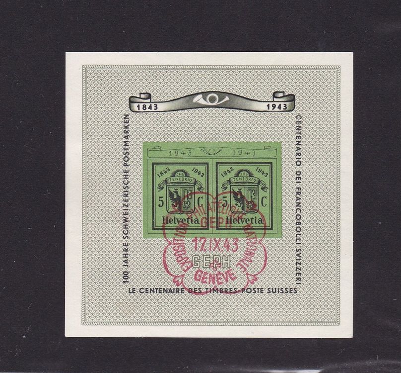 Genfer Block 1943 | Kaufen auf Ricardo