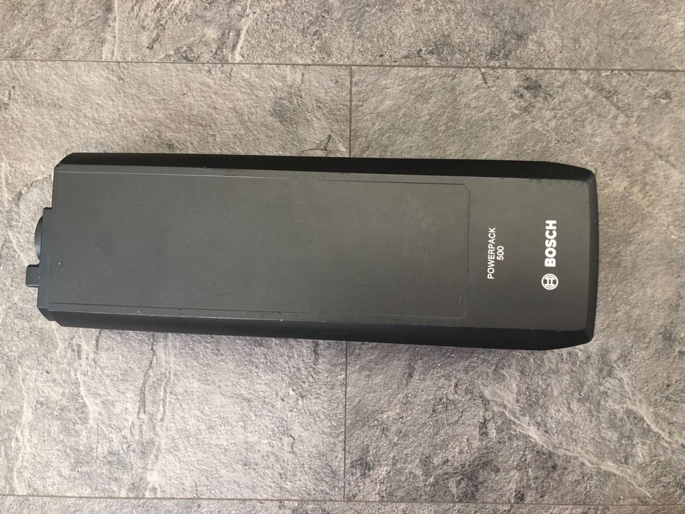 E-Bike Bosch 500Wh Gepäckträger-Akku Powerpack (Defekt) in Herzogenbuchsee für CHF 120 – mit ...