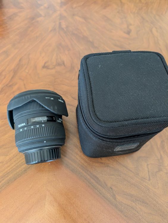 Sigma 10–20mm f/4-5.6 EX DC HSM für Nikon – Ultraweitwinkel (Gebraucht ...