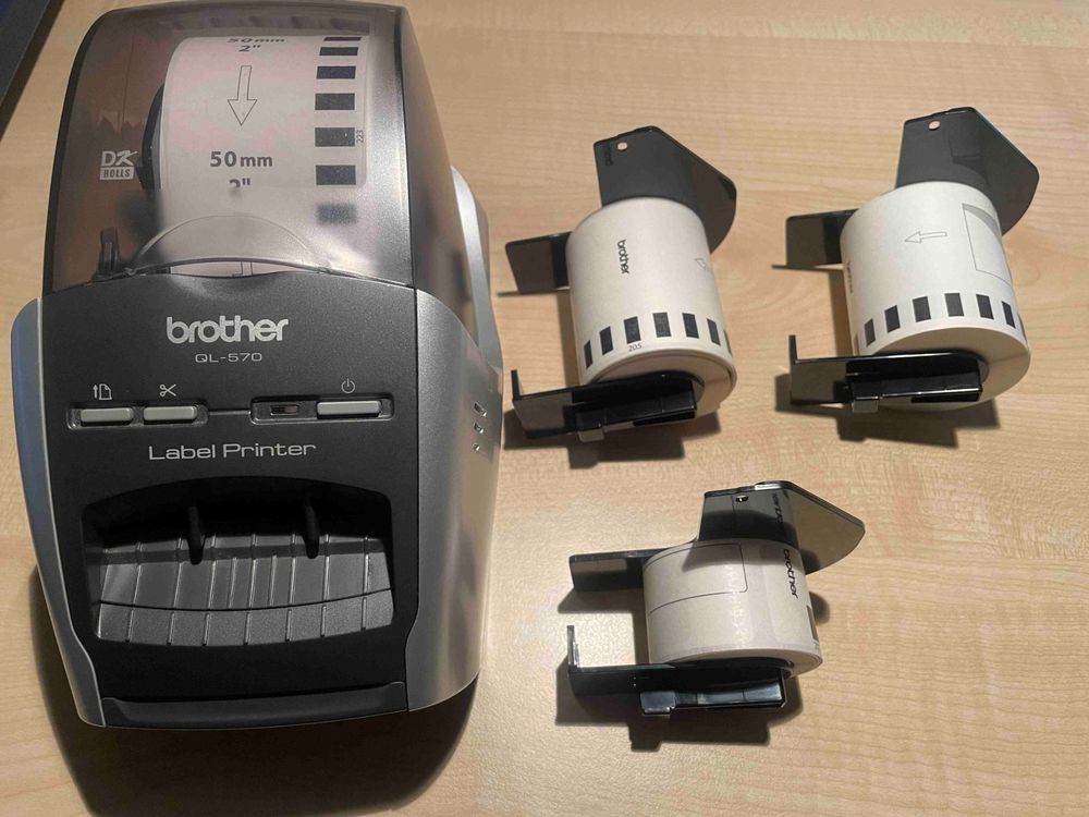 Brother QL-570 Label Printer Etiketten Drucker (Neu (gemäss ...