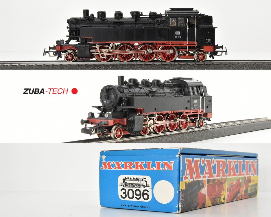 Märklin 3096 Dampflok BR 86 DB H0 WS Analog mit OVP | Kaufen auf Ricardo