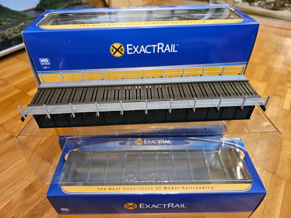 Exactrail Brücke Spur H0 mit Micro Engineering Viadukt | Kaufen auf Ricardo
