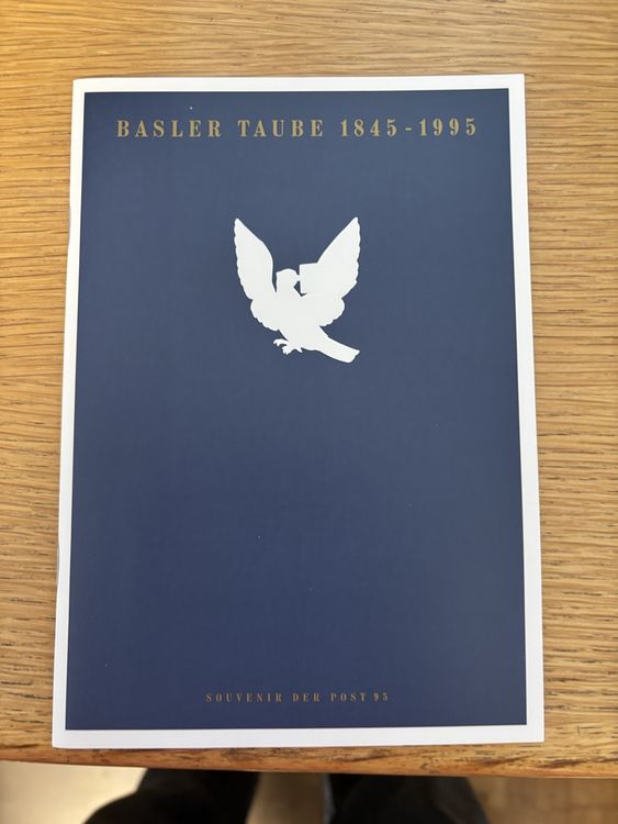 Souvenir der Post 150 Jahre Basler Taube 1995 (Gebraucht) in Murgenthal für CHF 2 – mit ...
