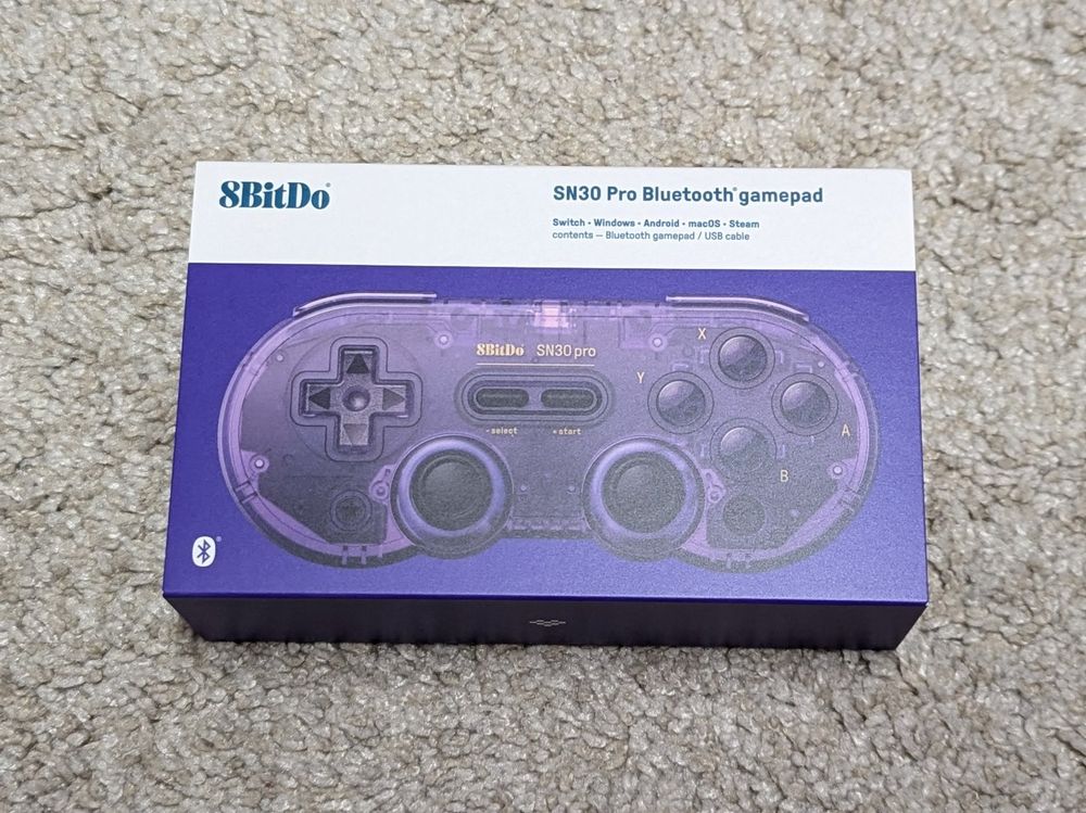 8BitDo SN30 Pro Transparent Purple (Neu und originalverpackt) in Oftringen für CHF 39 – mit ...