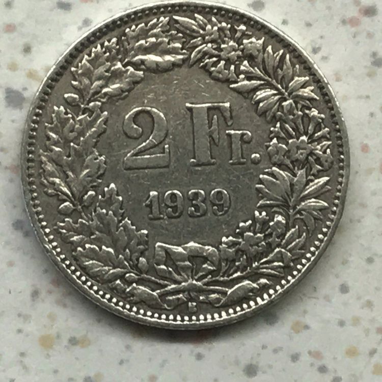 1939 2 Franken Silber !!! | Kaufen auf Ricardo
