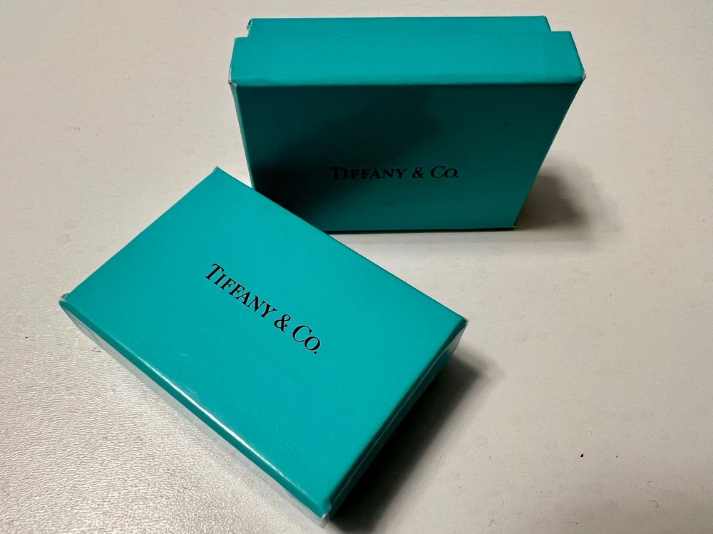 Tiffany & Co., lot de 2x boîtes originales pour accessoires | Kaufen ...