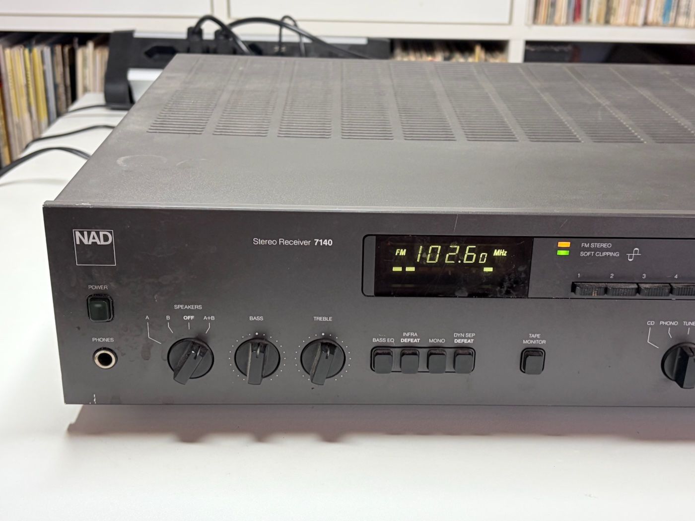NAD 7140 Vintage Receiver Verstärker (110 Volt Version) (Defekt) in ...