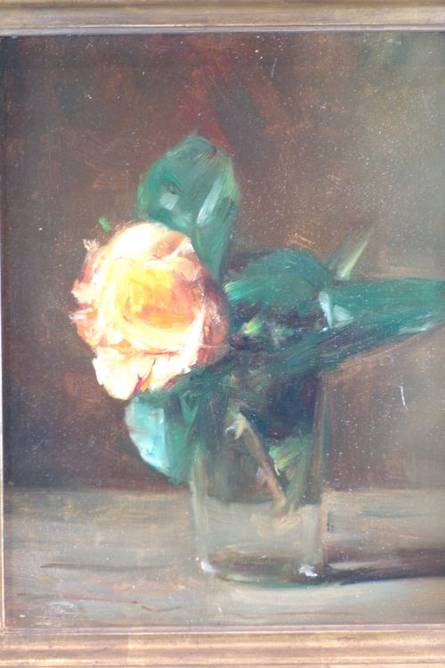 Werner Weber, Schweizer Kunst, Stillleben mit Rose (Gebraucht) in Zumikon für CHF 153 – mit ...