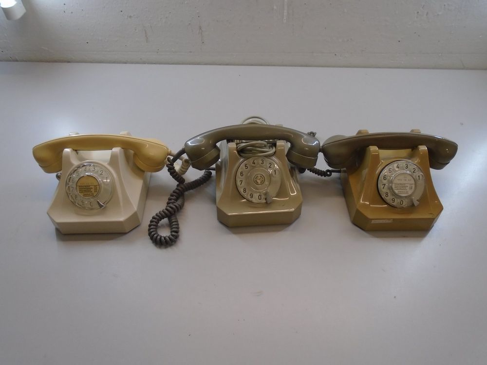 3 alte PTT Telefone Tf3.39.205 | Kaufen auf Ricardo