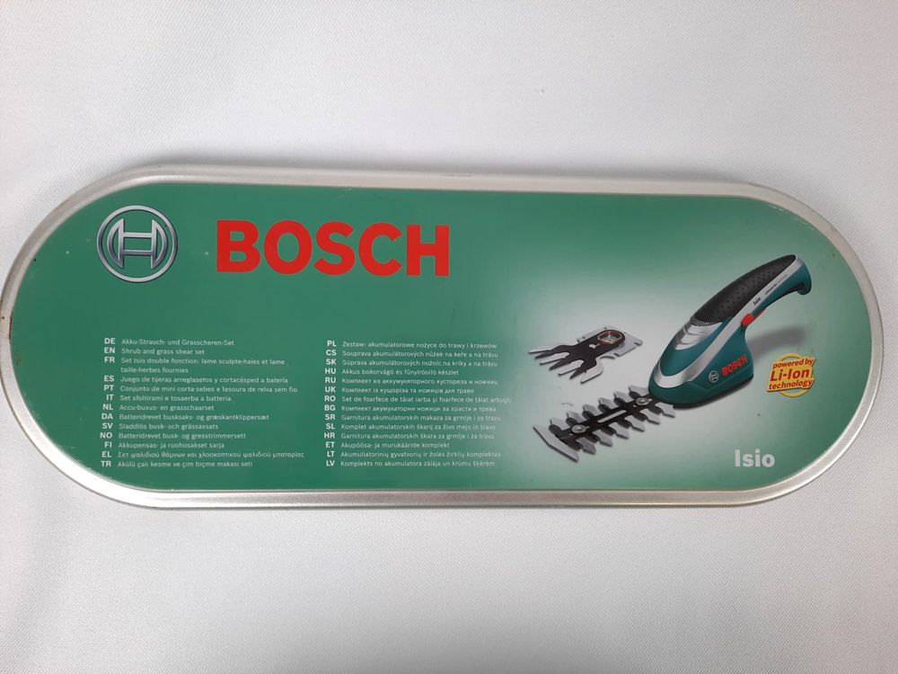BOSCH Isio Akku-Strauch- und Grasscheren-Set (Gebraucht) in Beinwil am See für CHF 33 – mit ...
