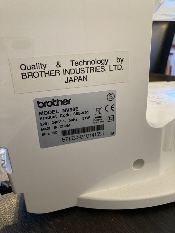 Stickmaschine brother innov-is 90E (Gebraucht) in Walchwil für CHF 285 – nur Abholung auf ...