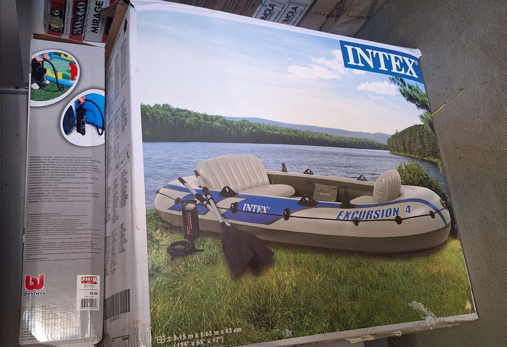 Intex Schlauchboot Excursion 4 (Gebraucht) in Richterswil für CHF 55 ...