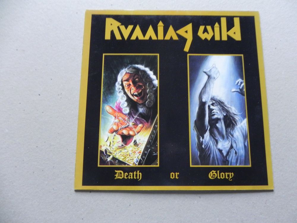 LP Deutschland Heavy Metal Band Running Wild 1990 Death or.. (Gebraucht ...