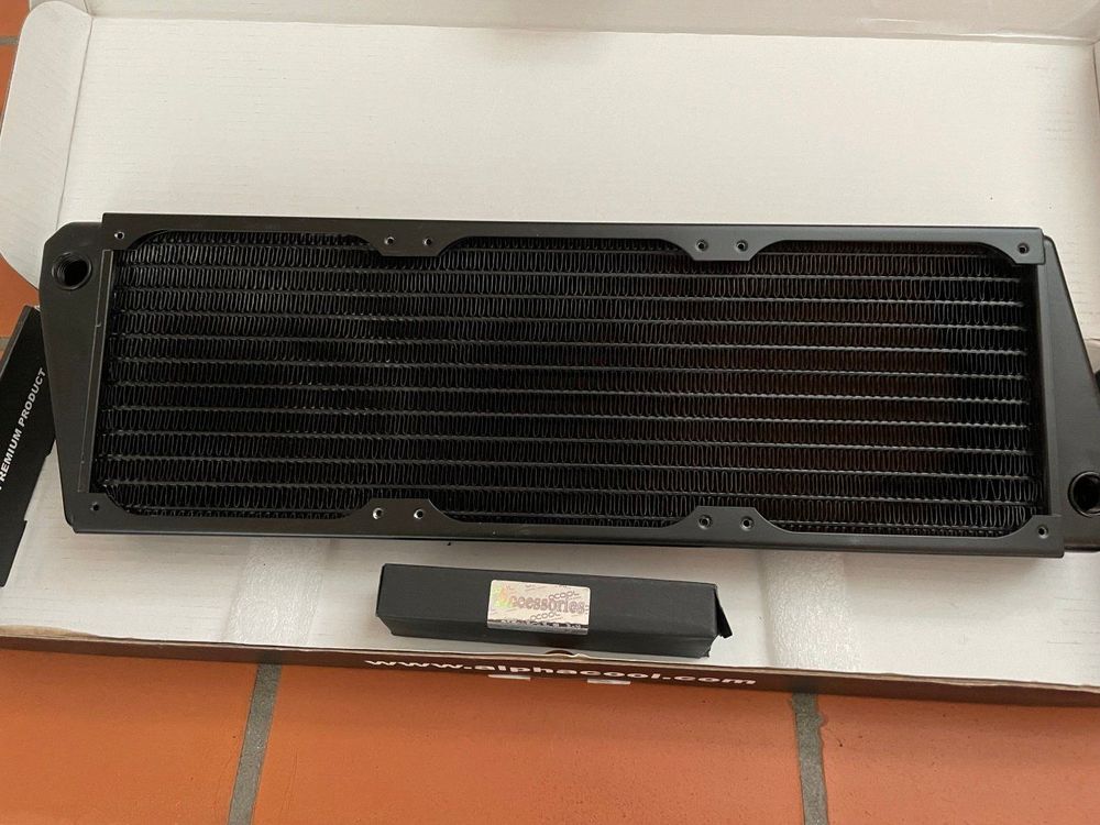 Alphacool NexXxoS ST30 Full Copper X-Flow 360mm Radiator (Gebraucht) in ...