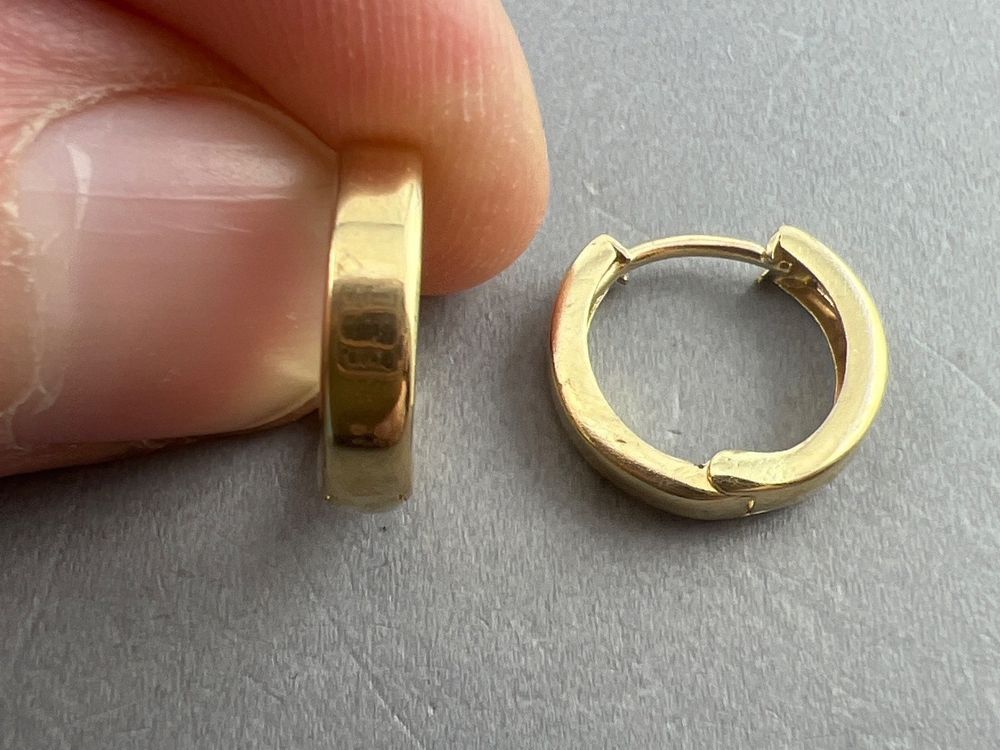 Creolen 585 Gold | Kaufen auf Ricardo