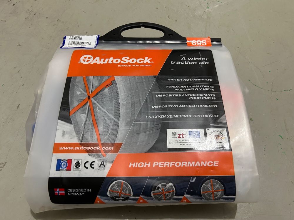 AutoSock Schneekette Textilschneekette (Neu und originalverpackt) in ...