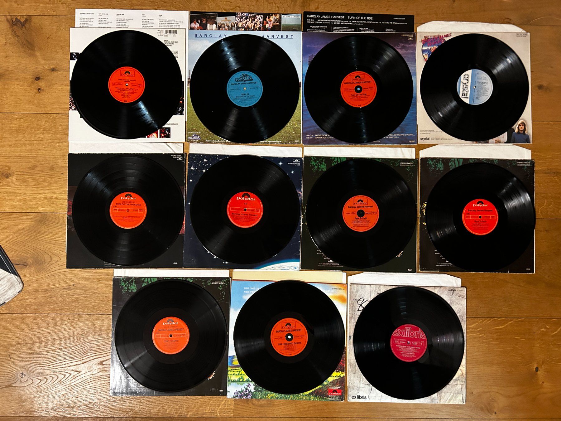 LP Vinyl Sammlung Barclay James Harvest 11 LPs Pressungen (Gebraucht ...