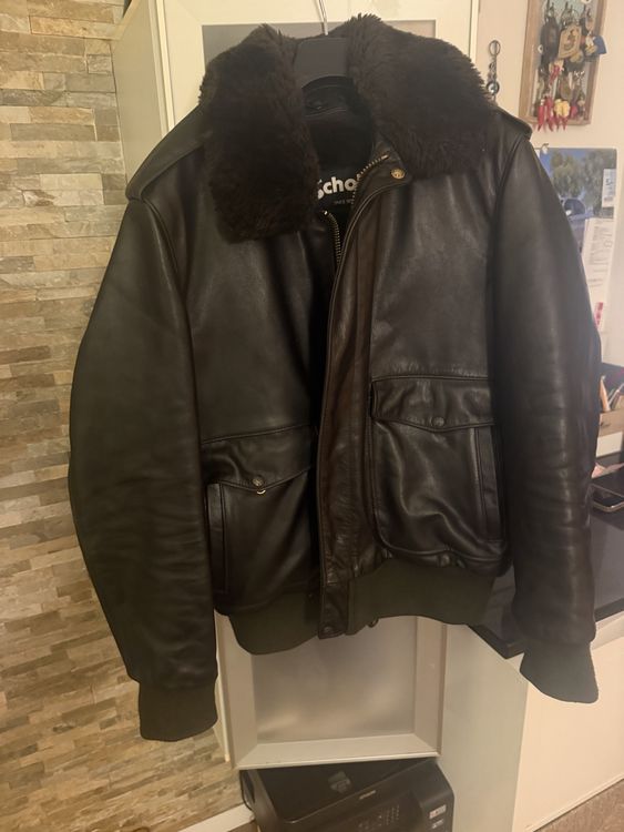 Schott N.Y.C. Schott G-1 Style Flight Jacket (Neu (gemäss Beschreibung ...