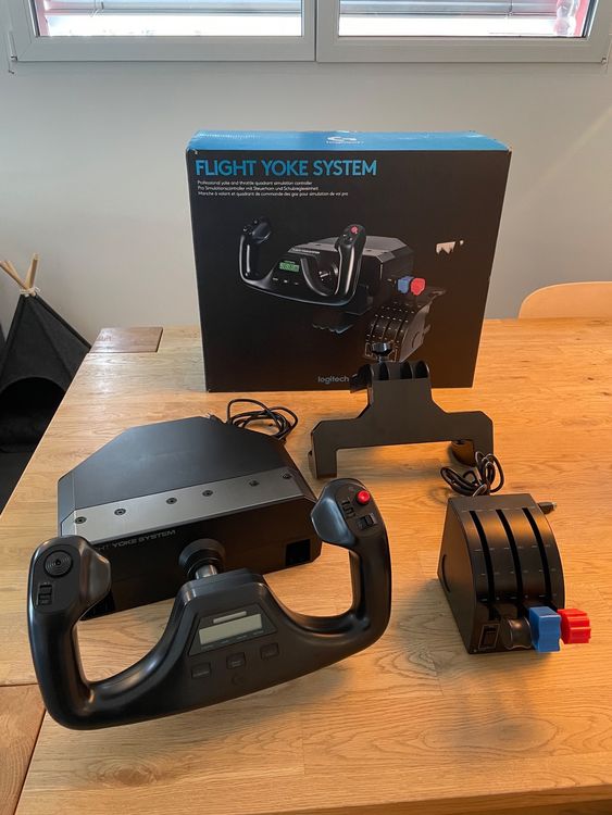 Logitech FLIGHT YOKE SYSTEM | Kaufen auf Ricardo