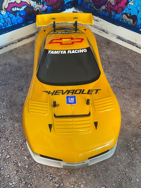 Tamiya Corvette C5-R (Gebraucht) in Uznach für CHF 80 – mit Lieferung auf Ricardo kaufen