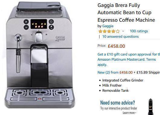 Kaffeemaschine Gaggia Brera machine à café (Gebraucht) in Collonges für ...